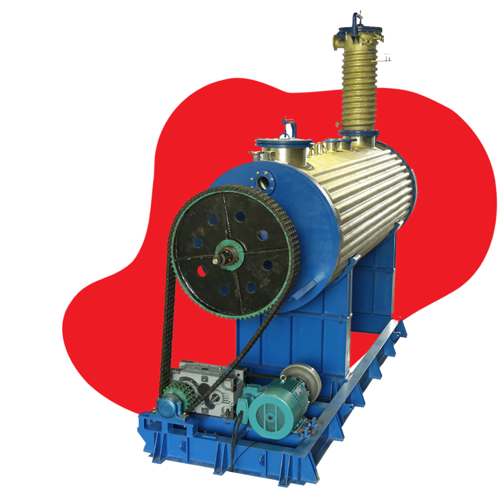 Customized Rotary Vacuum Dryer | Tech-Mech Engineers